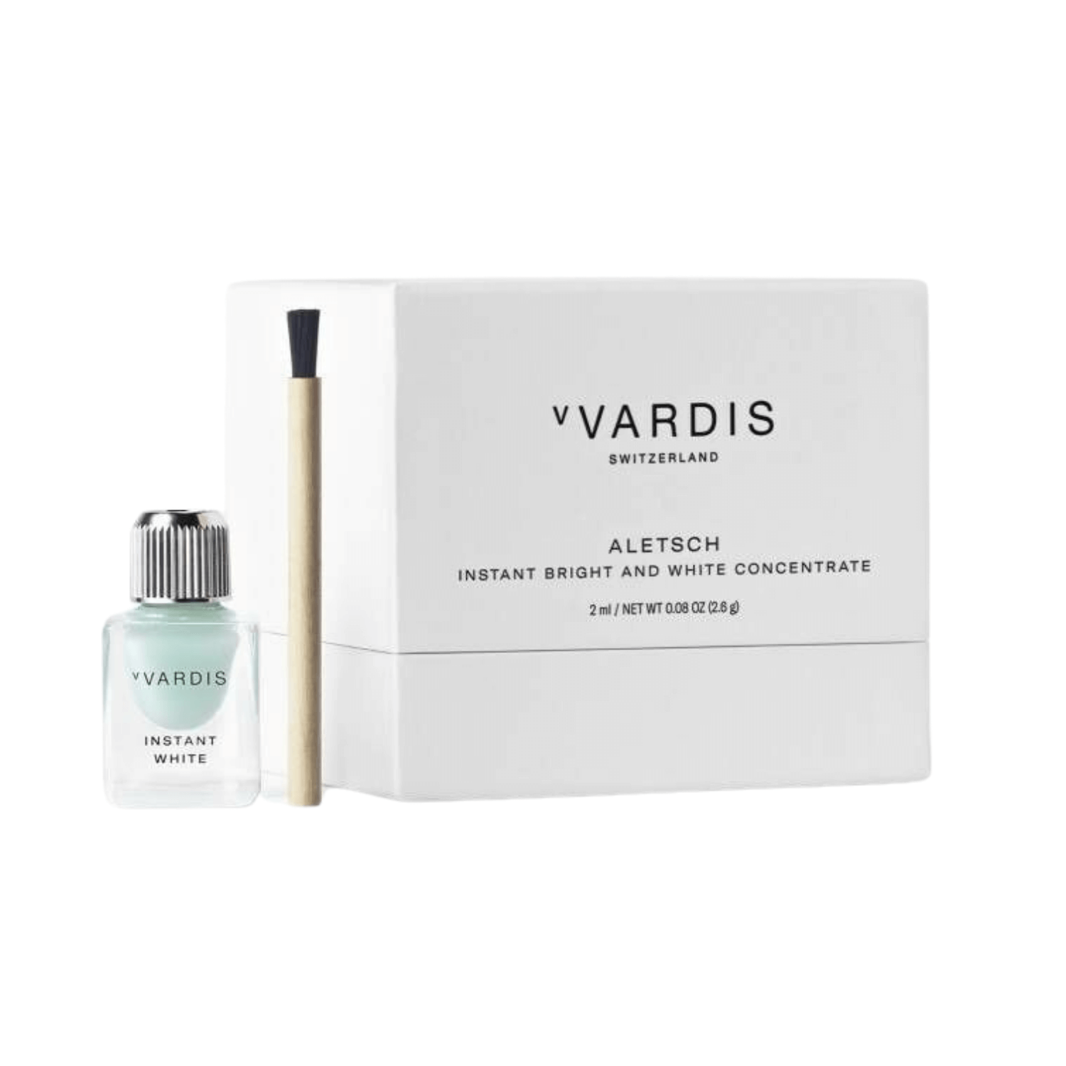 vVARDIS Whitening Gel ALETSCH Instant White Flasche 2 ml + 1 Applikator